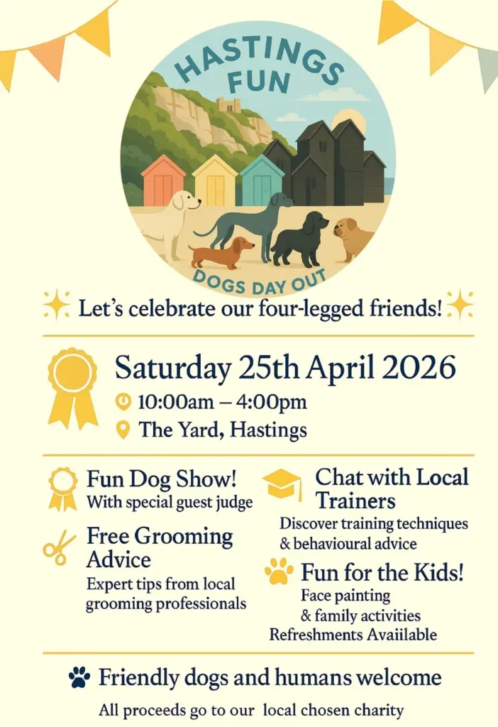 Hastings Fun Dogs Day out – Hastings in East Sussex